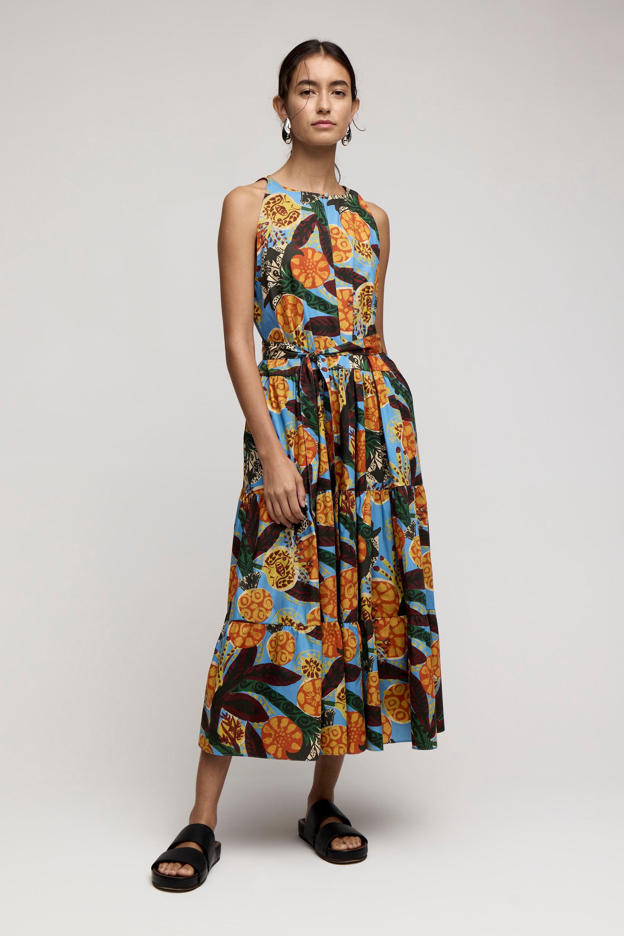 Indio Rose Dress in Sicilian Fruit – Rentrayage