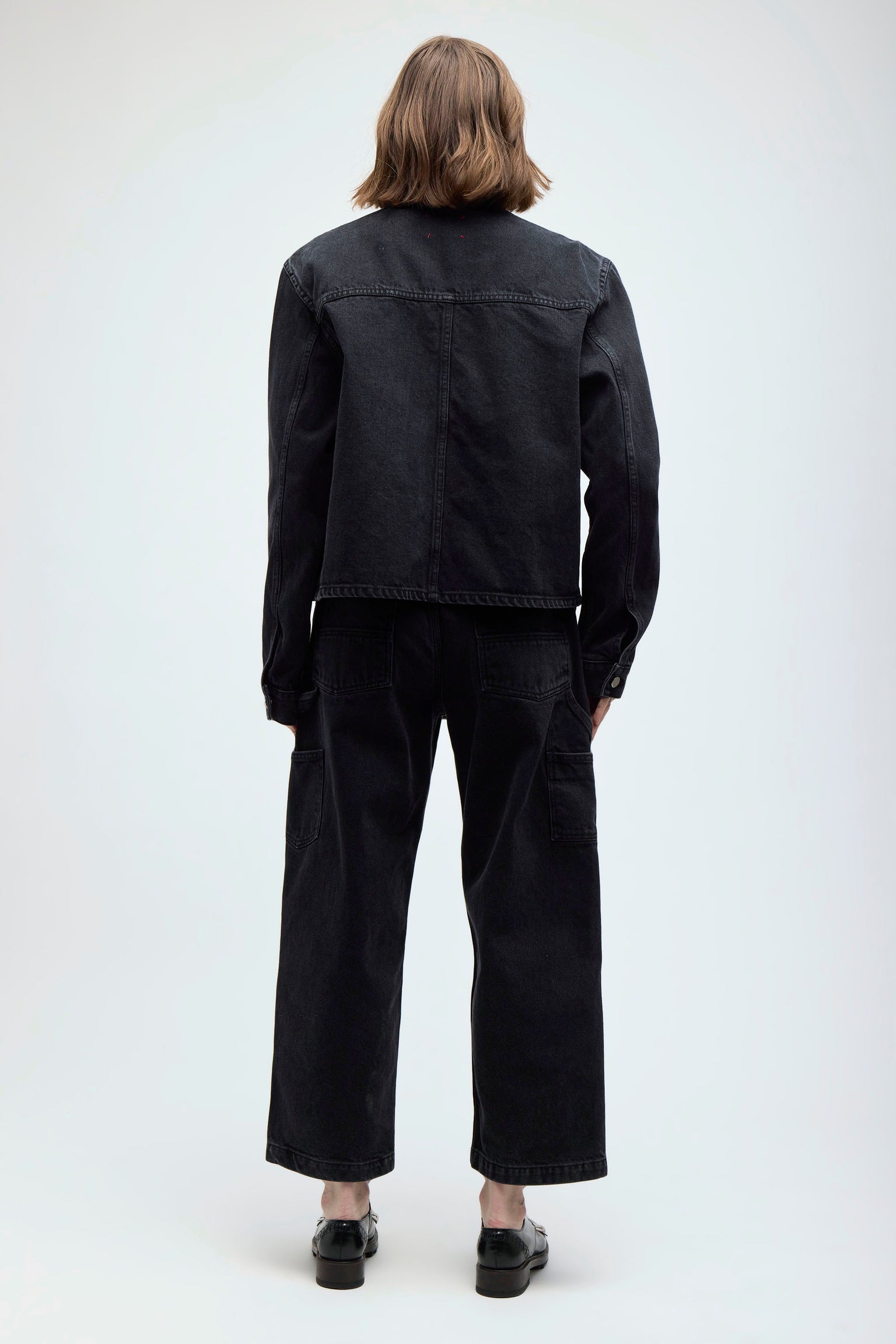 WORKMAN DENIM JACKET BLACK – Rentrayage