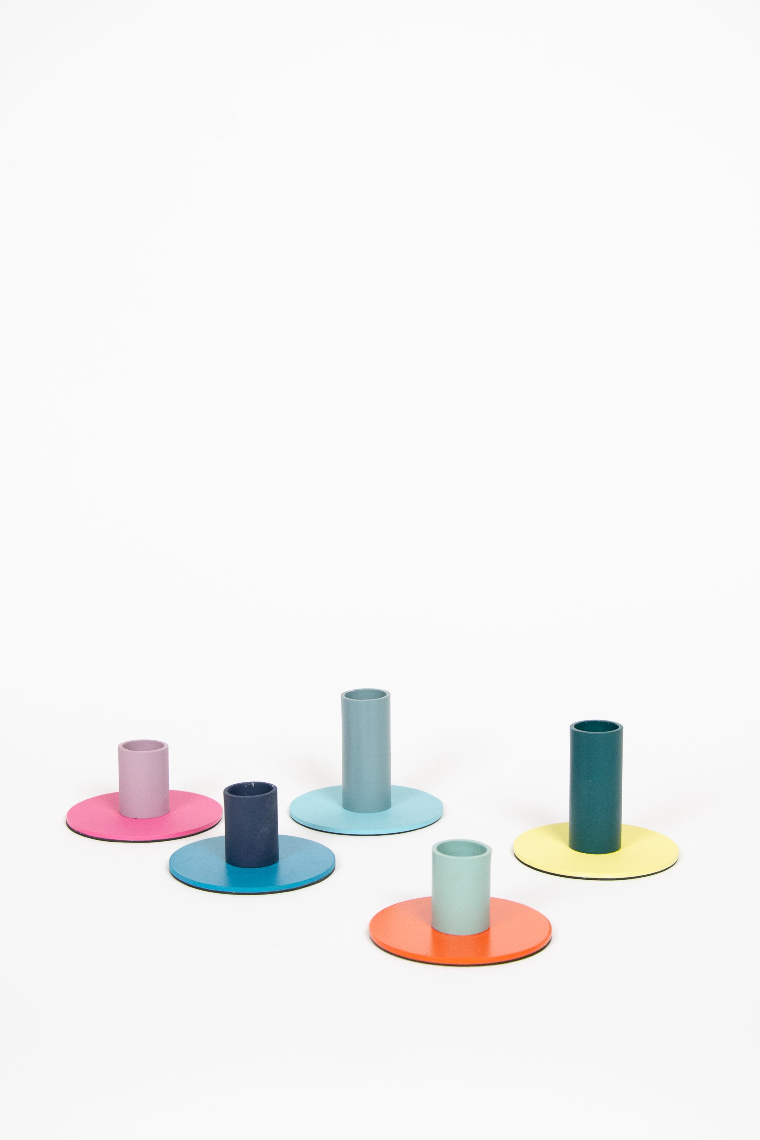 Two-Tone Metal Candleholder Tall – Rentrayage