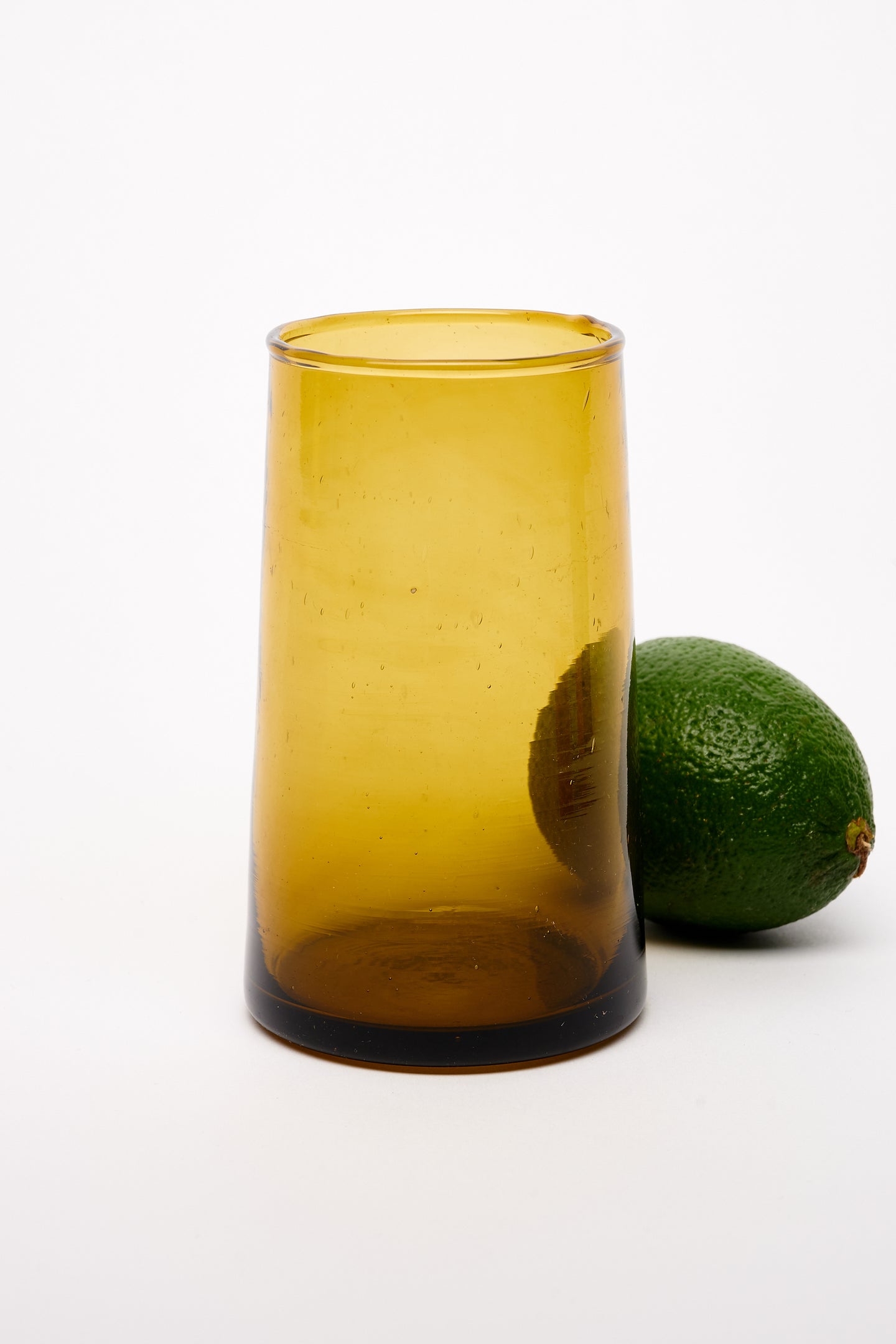 Multicolor Recycled Glass Tall Drinking Glasses | Rentrayage