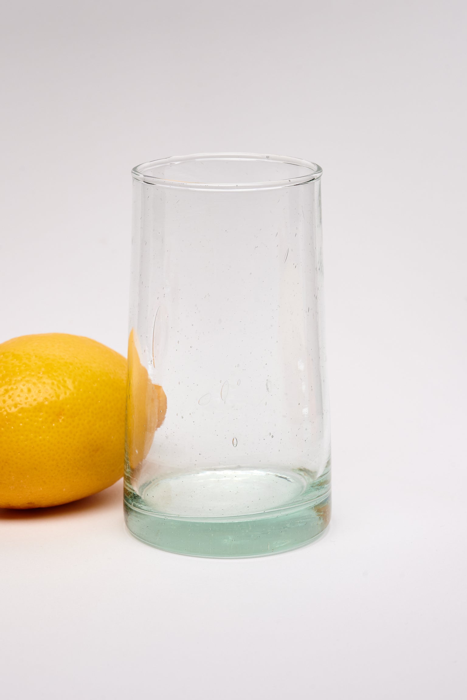 Multicolor Recycled Glass Tall Drinking Glasses | Rentrayage